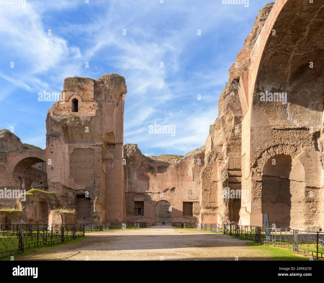 The Baths of Caracalla (Terme di Caracalla) in Rome, Italy ...