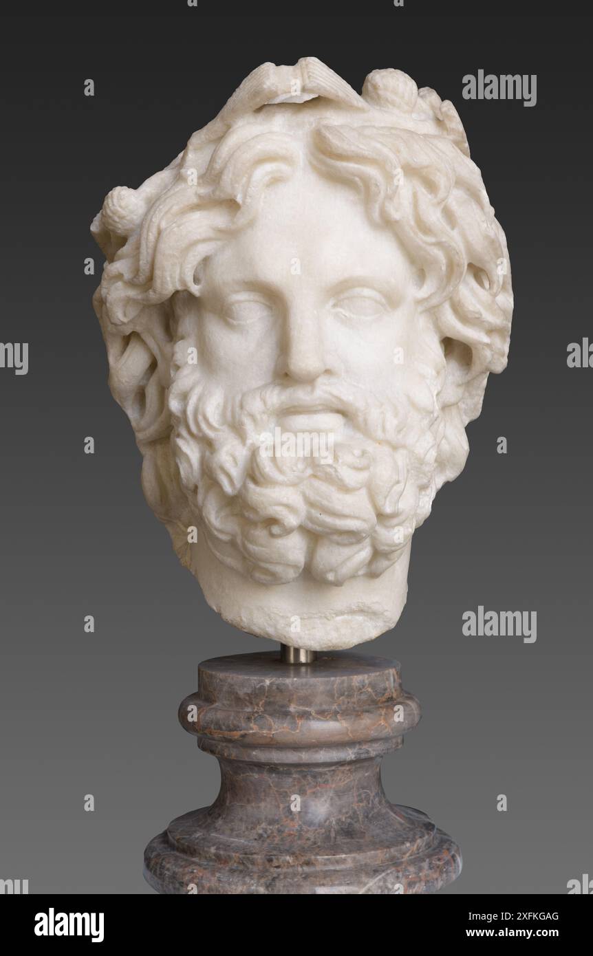 Marble head of Silvanus. Silvanus ("of the woods" in Latin) was a Roman ...