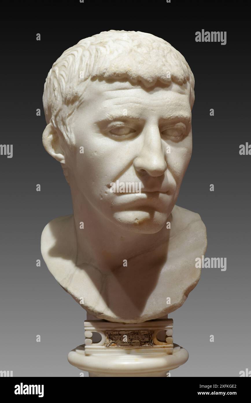 Male portrait, ancient Roman. Rome, Italy Stock Photo - Alamy