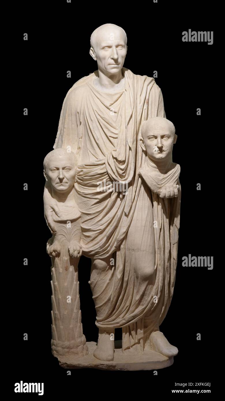 Barberini toga-wearing statue. Rome, Italy Stock Photo - Alamy
