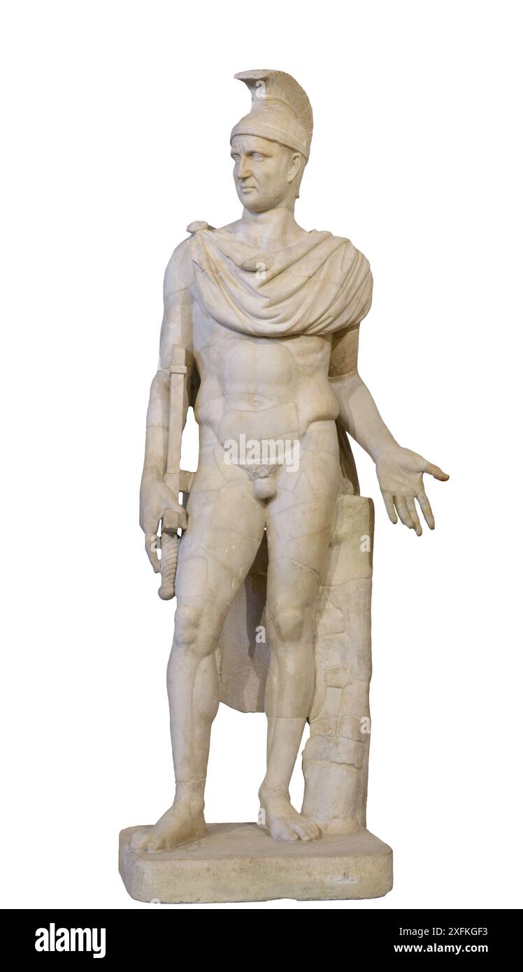 Male statue, ancient Roman. Rome, Italy Stock Photo - Alamy