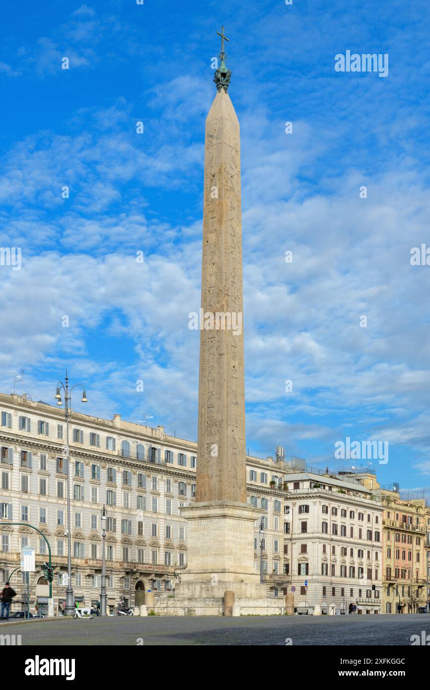 The Lateran Obelisk or Tekhen Waty in ancient Egyptian. Tallest obelisk ...