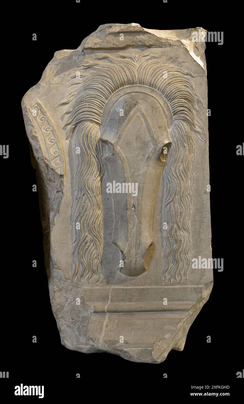 Fragment of triumphal Monument erected by Bocchus, King of Mauretania ...