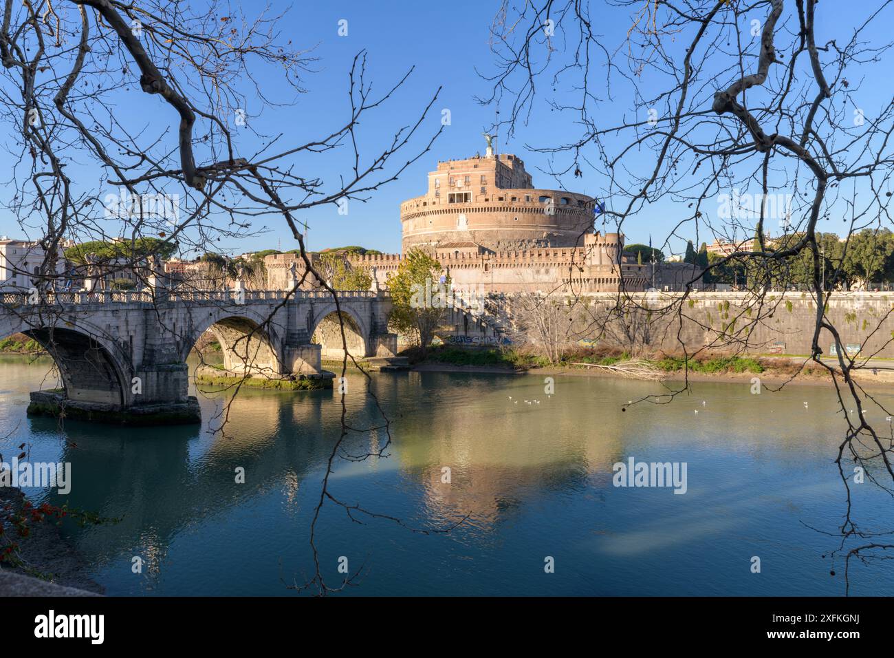 Castel Sant'Angelo (Castle of the Holy Angel) - the Mausoleum of ...