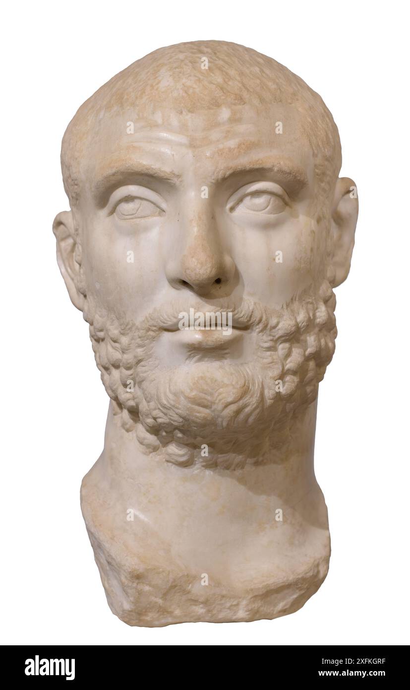 White marble emperor head hi-res stock photography and images - Alamy