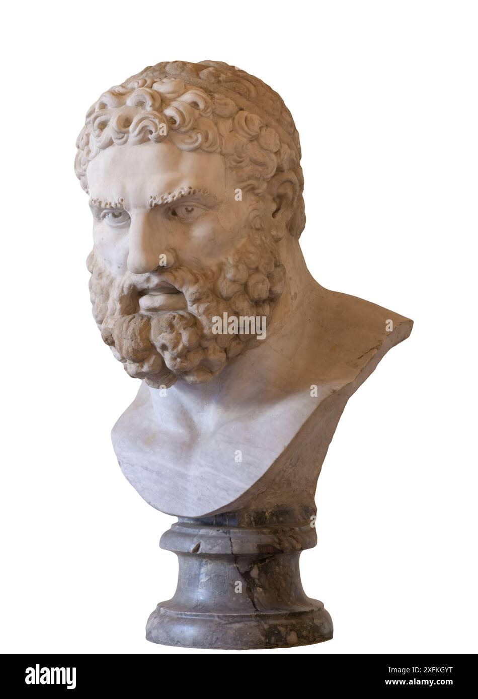 Head of Heracles. Rome, Italy Stock Photo - Alamy