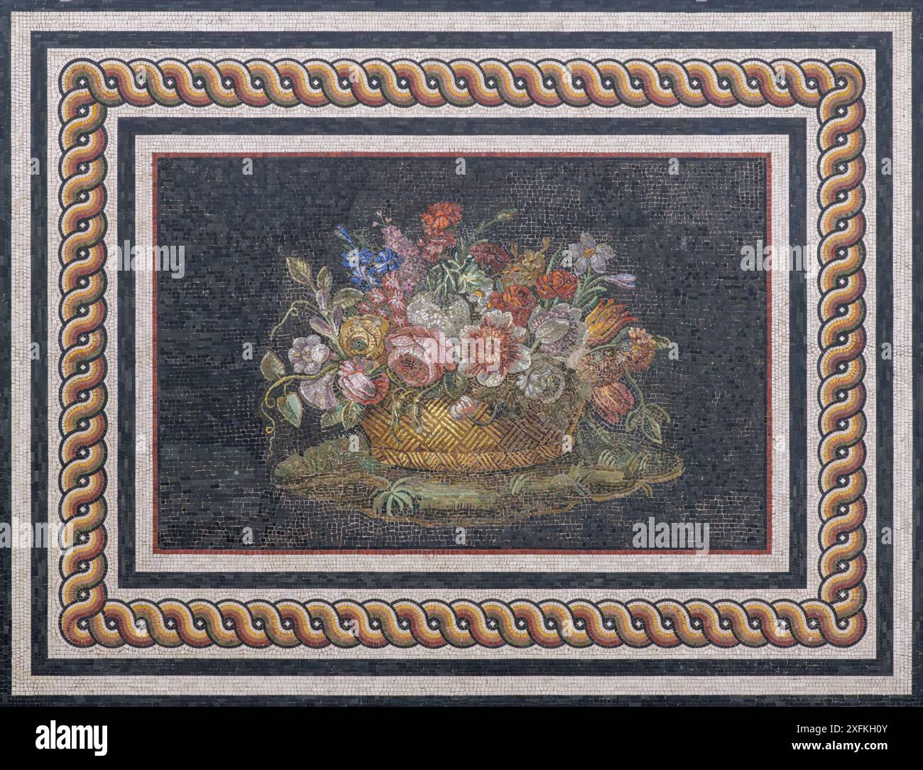 Ancient floor mosaic depicting hi-res stock photography and images - Alamy