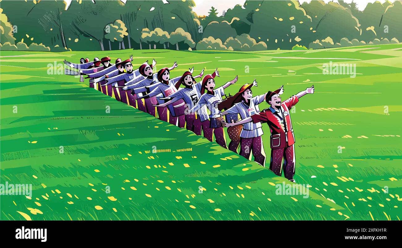 Nature landscape Vectors & Illustrations Stock Vector Image & Art - Alamy