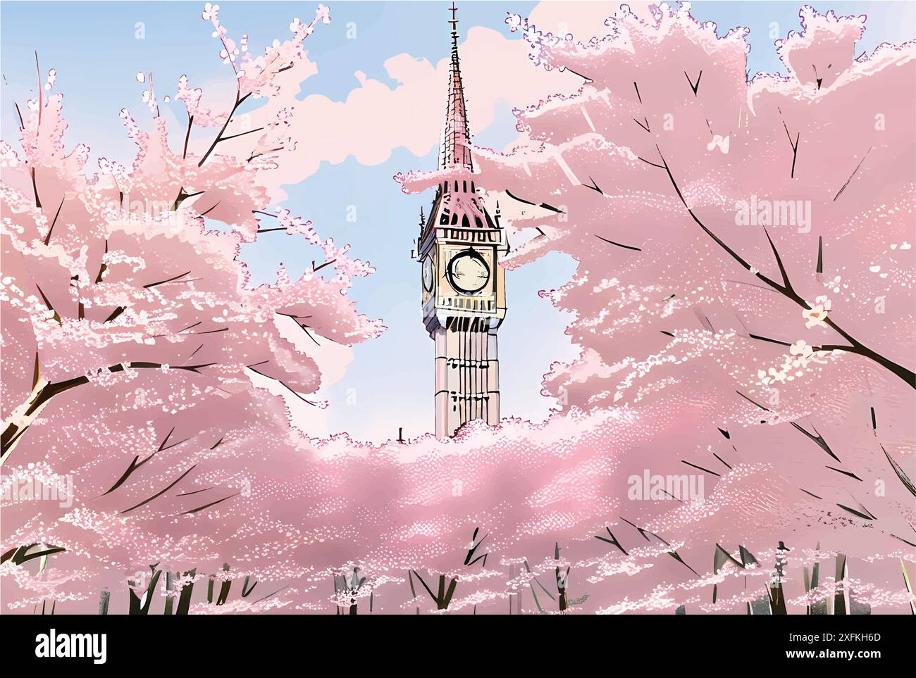 Nature landscape Vectors & Illustrations Stock Vector Image & Art - Alamy