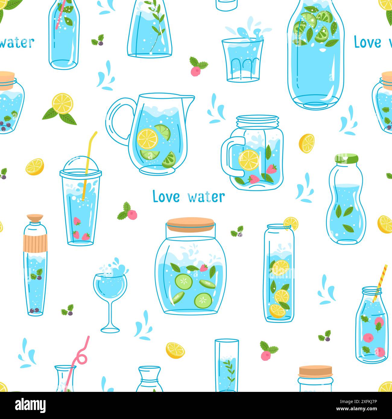 Jar fresh herbs Stock Vector Images - Alamy