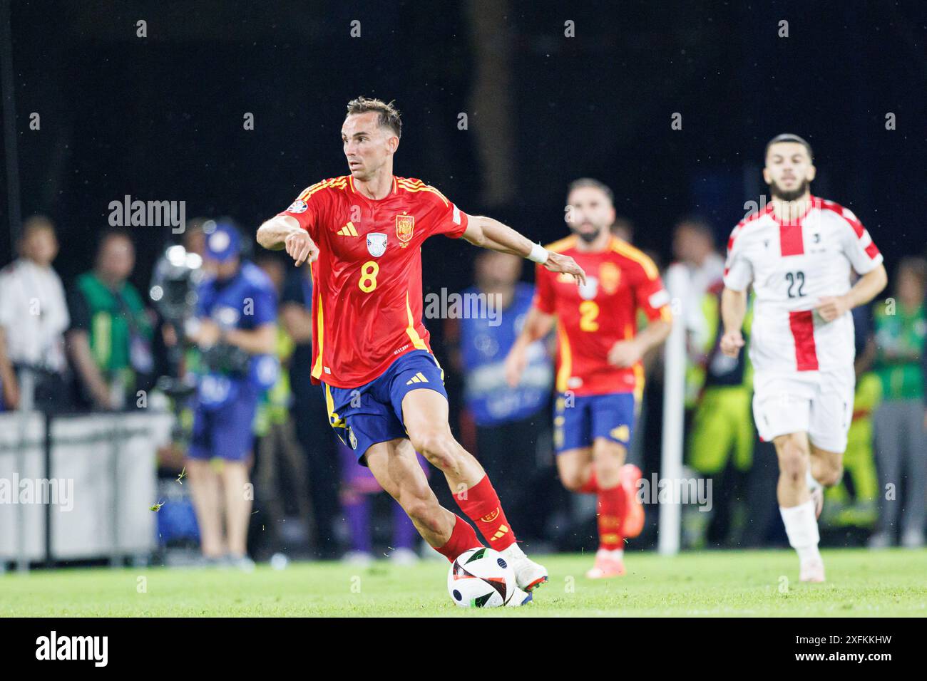 Fabian Ruiz seen during UEFA Euro 2024 Round of 16 game between ...