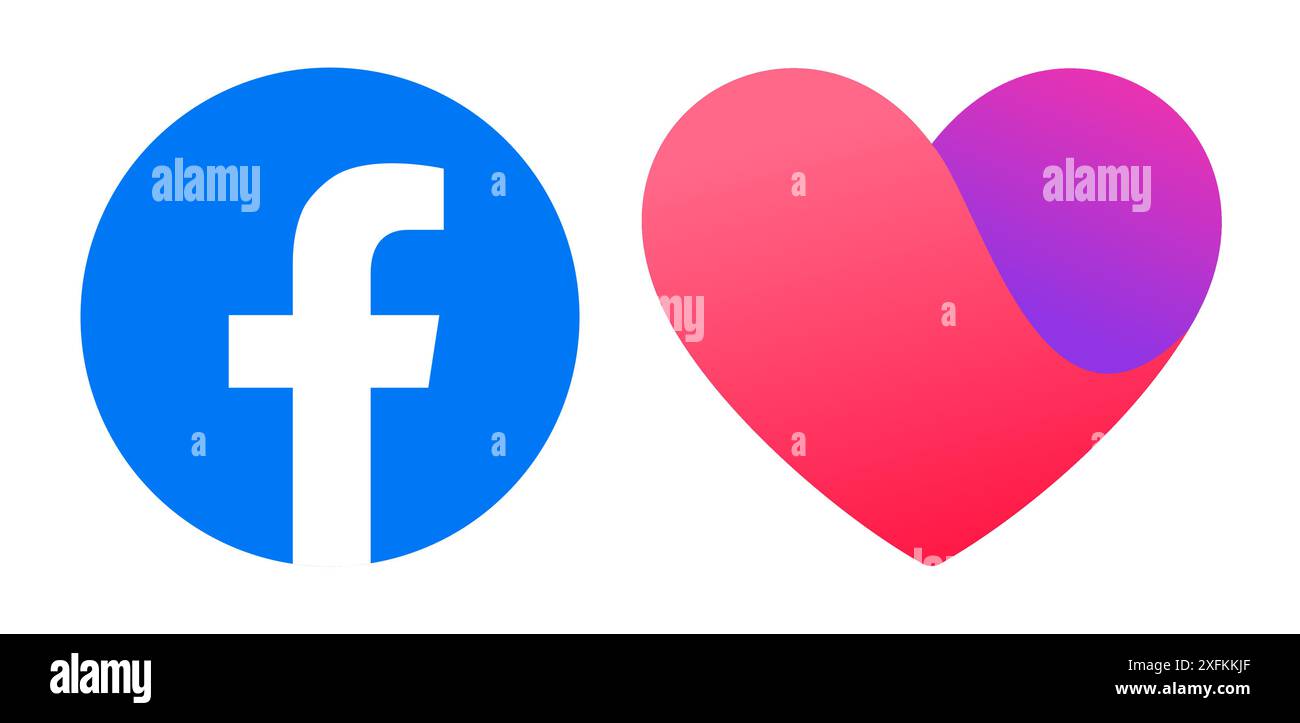 Facebook company site Stock Vector Images - Alamy