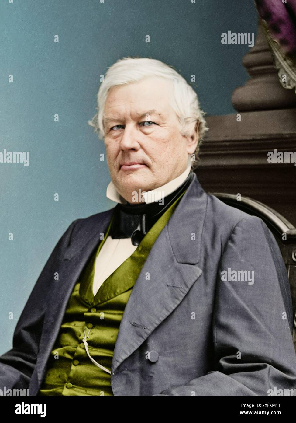 Mathew brady portrait colorized hi-res stock photography and images - Alamy