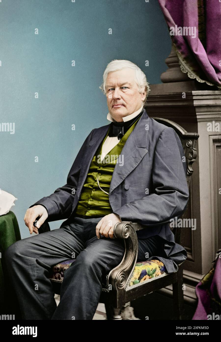 Mathew brady portrait colorized hi-res stock photography and images - Alamy