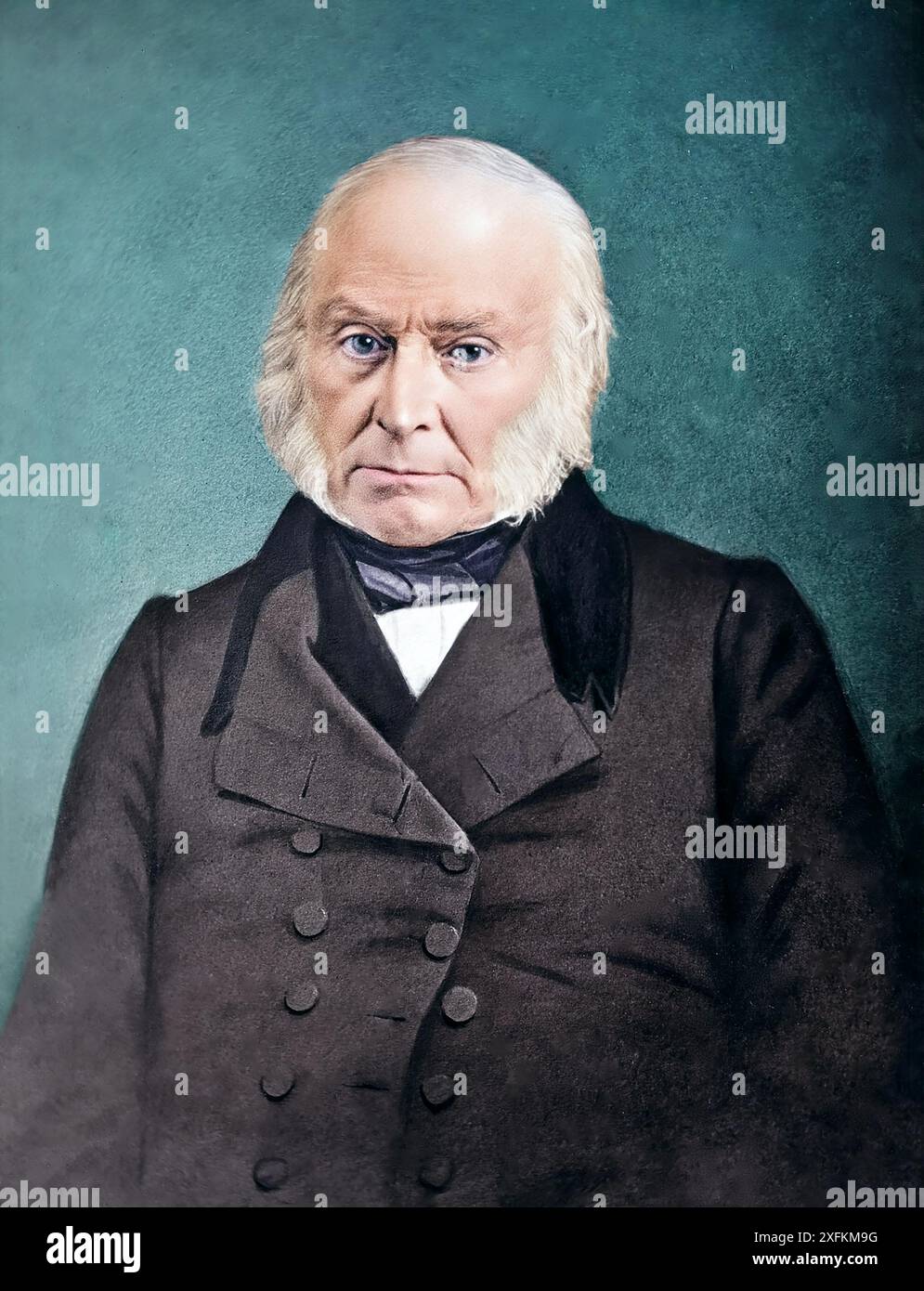 John Quincy Adams. Daguerreotype. circa 1843-1848. By Mathew Brady ...