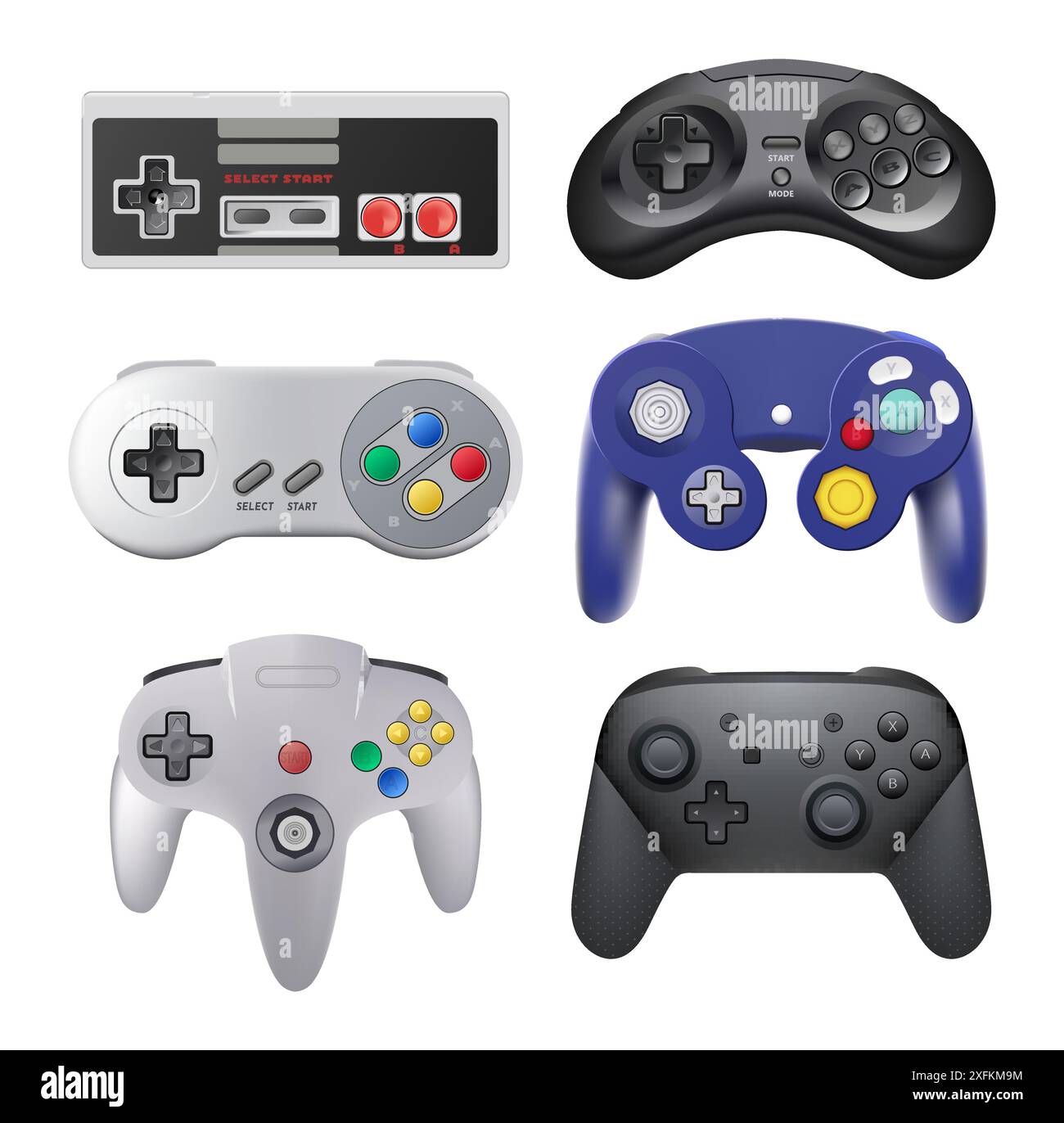 Sega genesis Stock Vector Images - Alamy