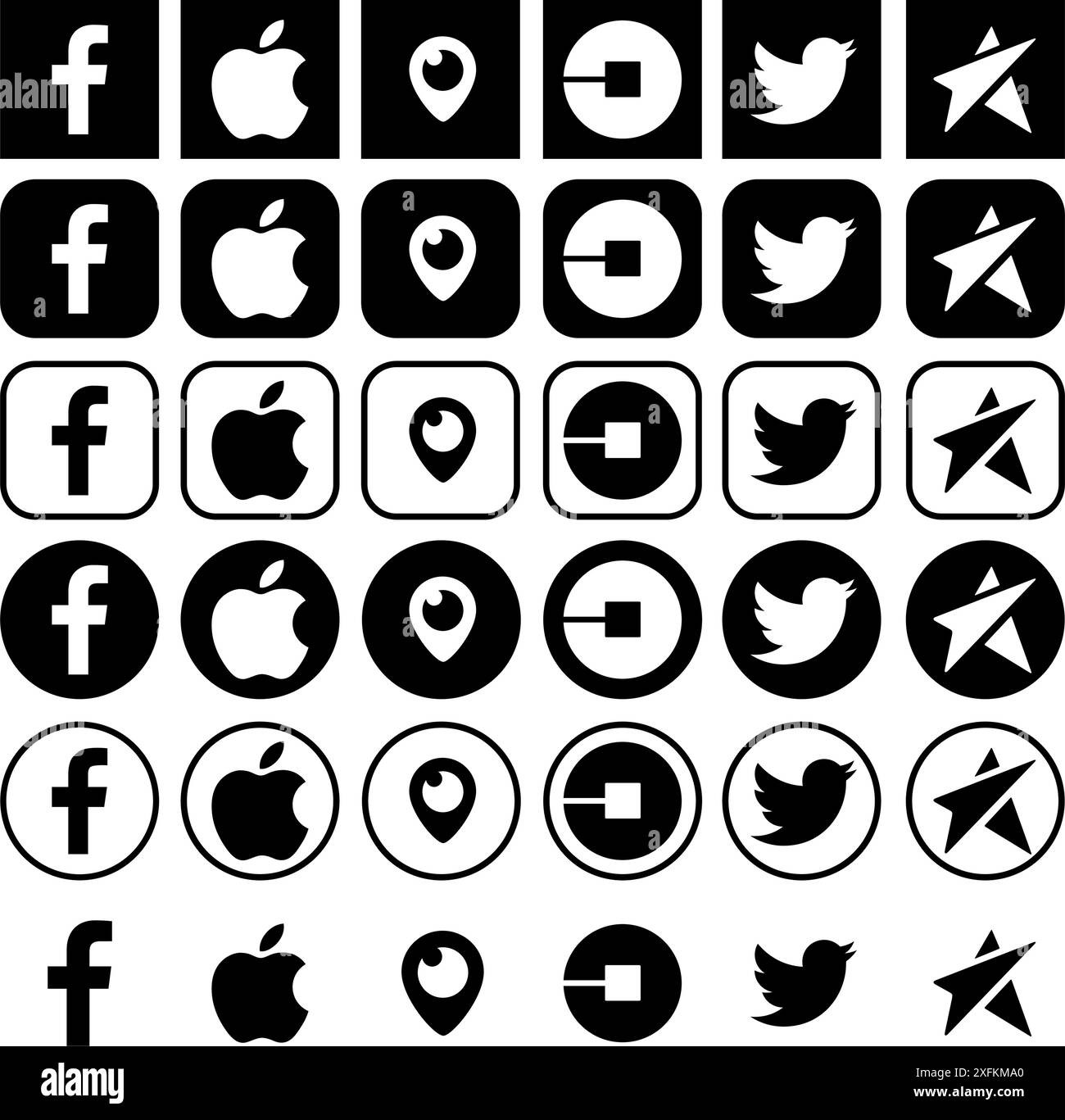 Uber black Stock Vector Images - Alamy