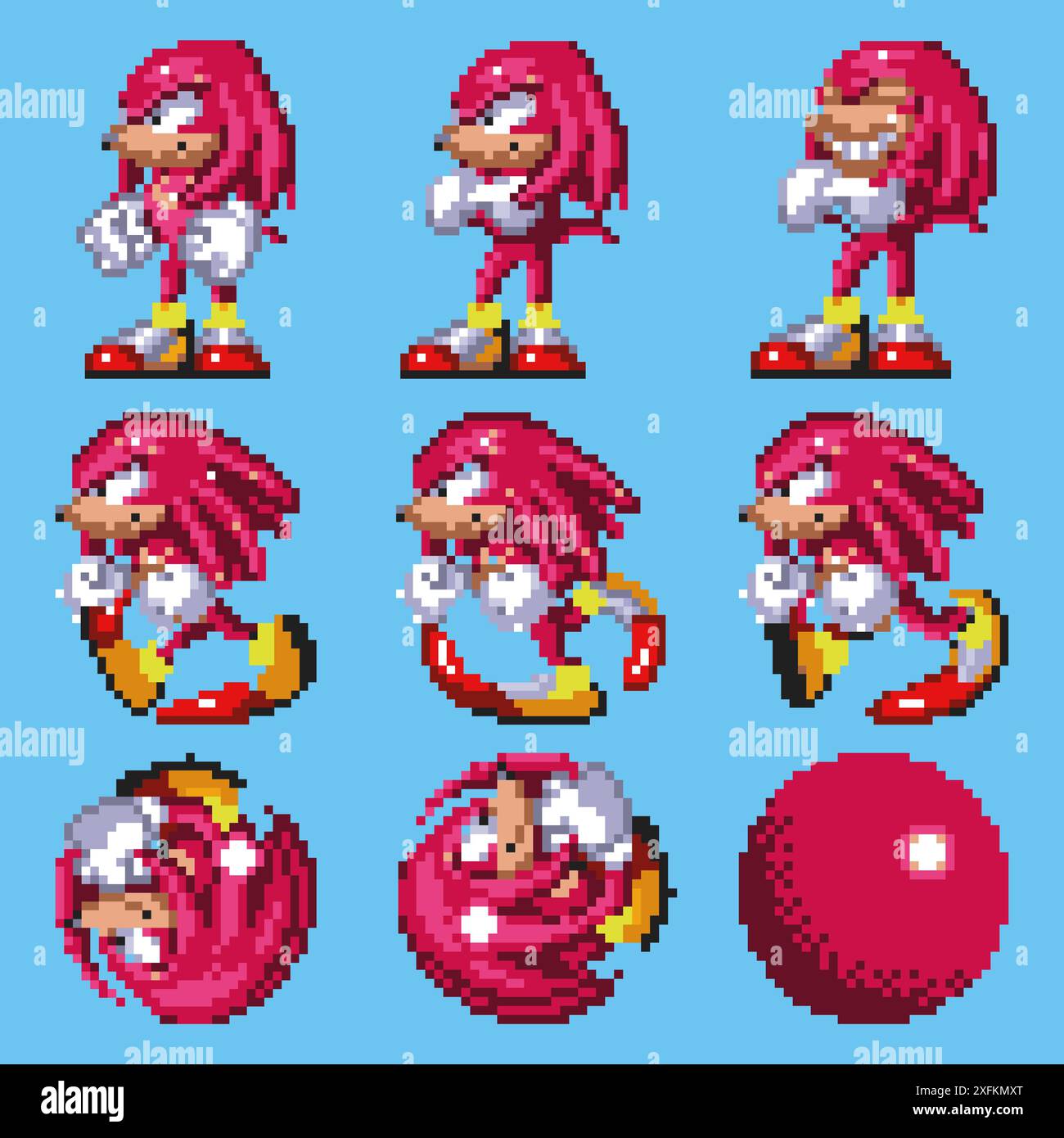 Sonic hedgehog game Stock Vector Images - Alamy