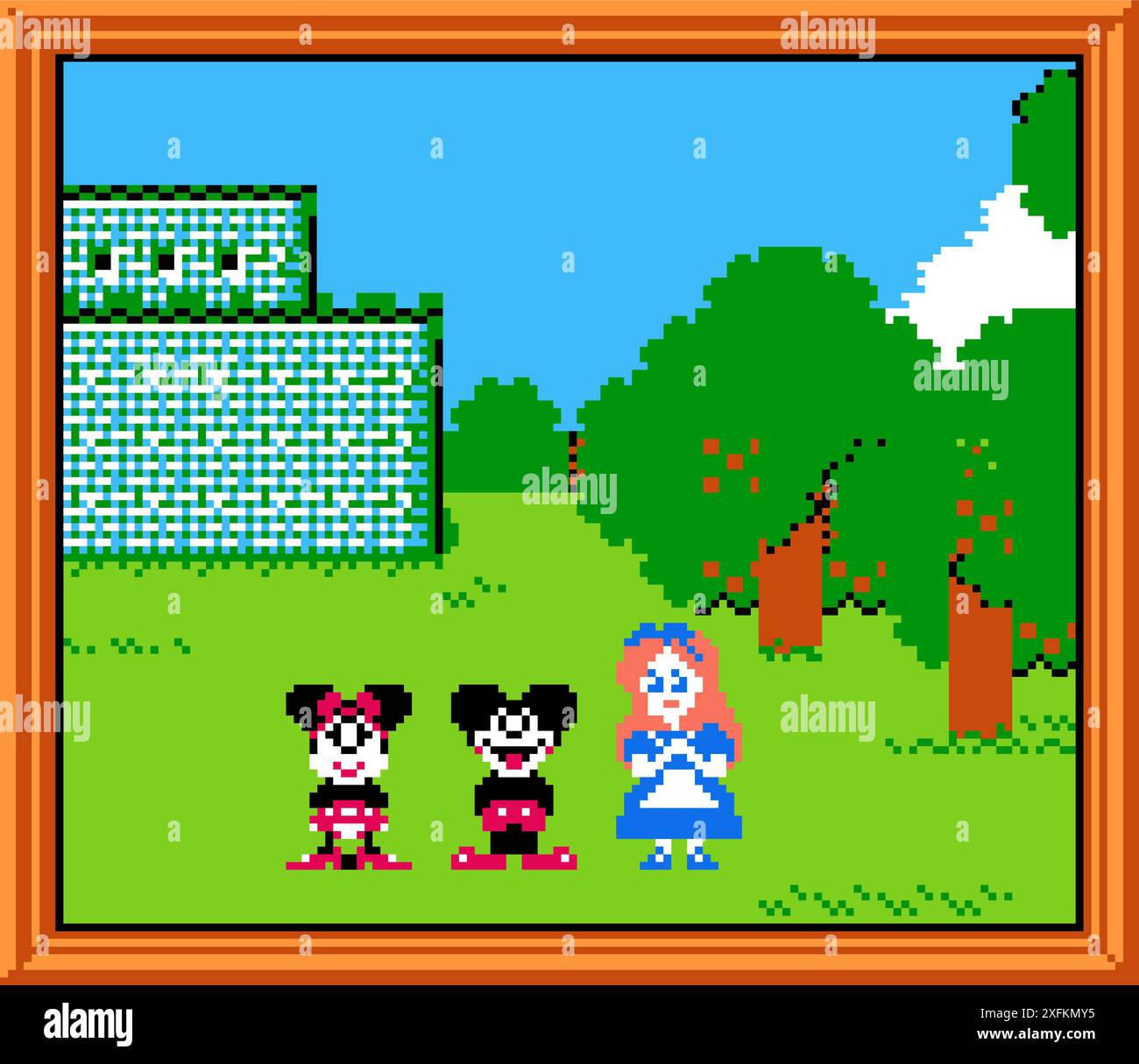 Kiev, Ukraine - January 21, 2021: Art of Mickey Mousecapade classic ...