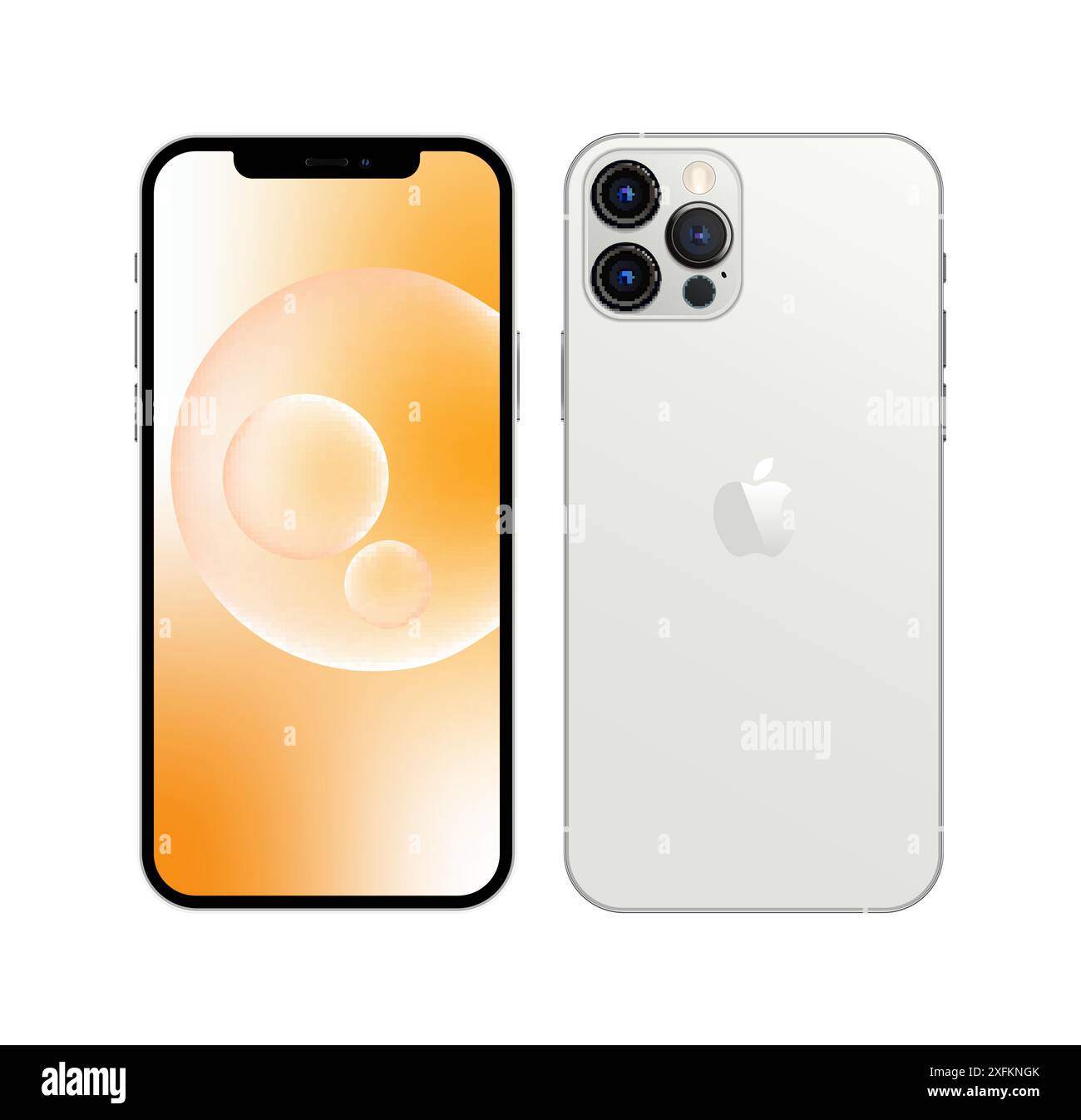 Kiev, Ukraine - September 28, 2022: Smart Phone Apple iPhone 12 in ...