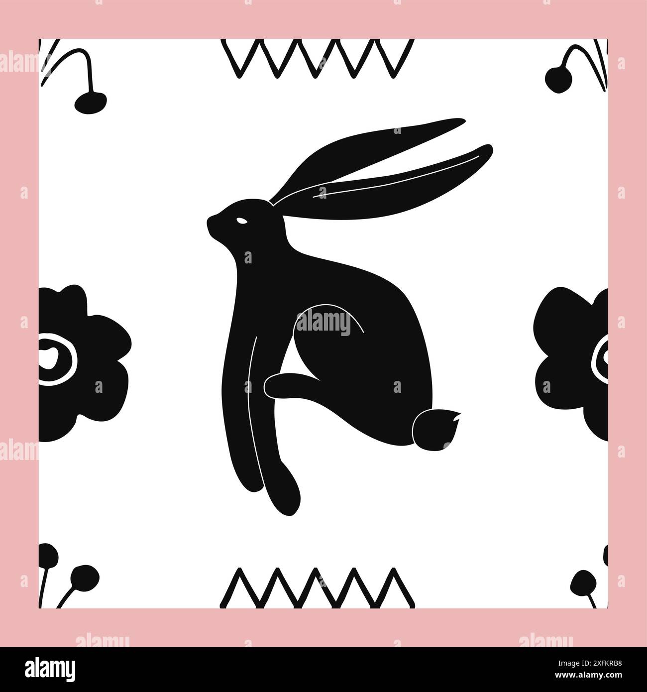 Linocut pattern hi-res stock photography and images - Alamy