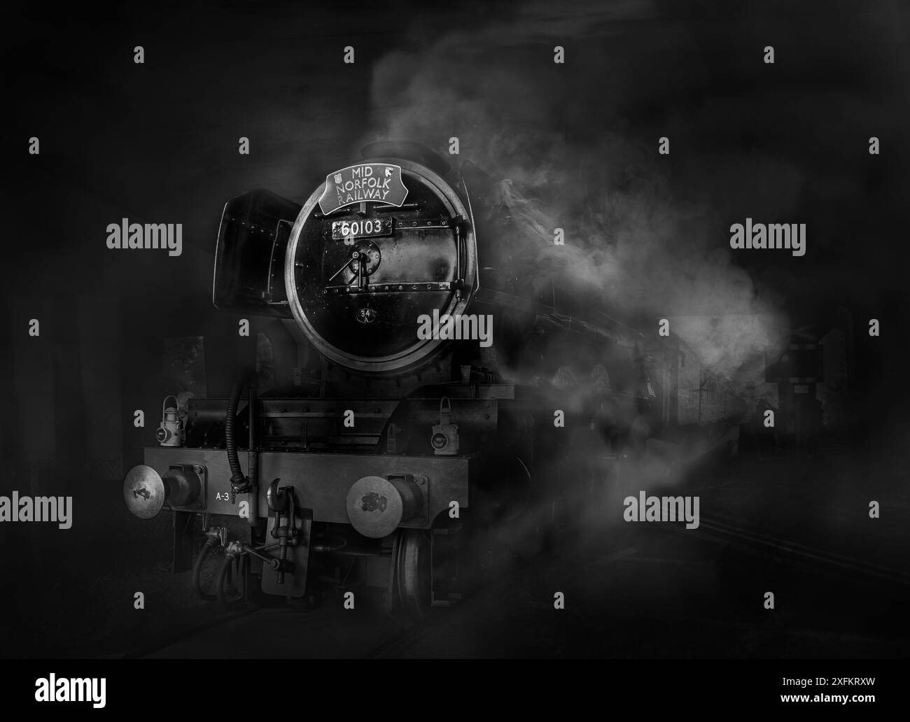 The Flying Scotsman Steam Engine Stock Photo - Alamy