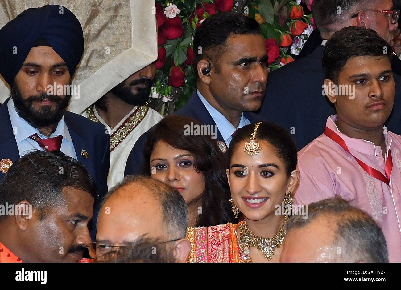 Mumbai, India. 03rd July, 2024. Radhika Merchant is seen at the 'Mameru ...