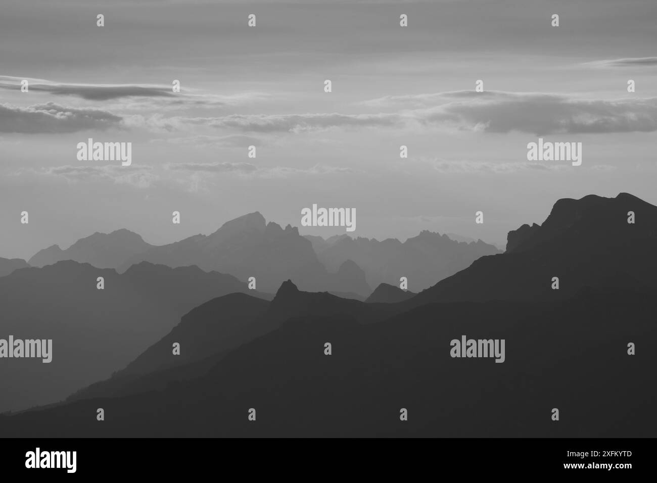 Morning scene in the Swiss Alps Stock Photo - Alamy