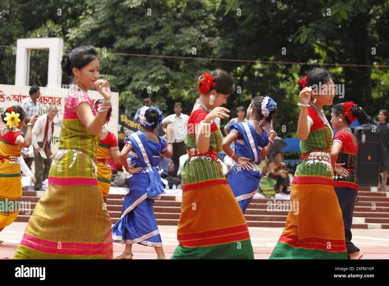 Indigenous people attend rally and cultural program organized by ...