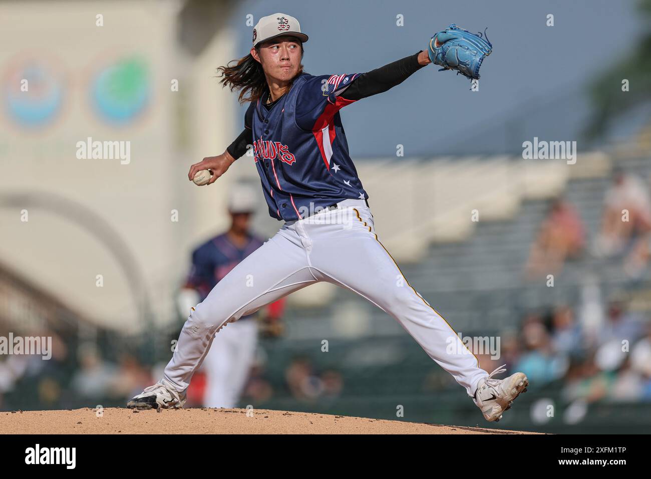 Bradenton, Florida, USA. 3rd July, 2024. Bradenton Marauders pitcher ...