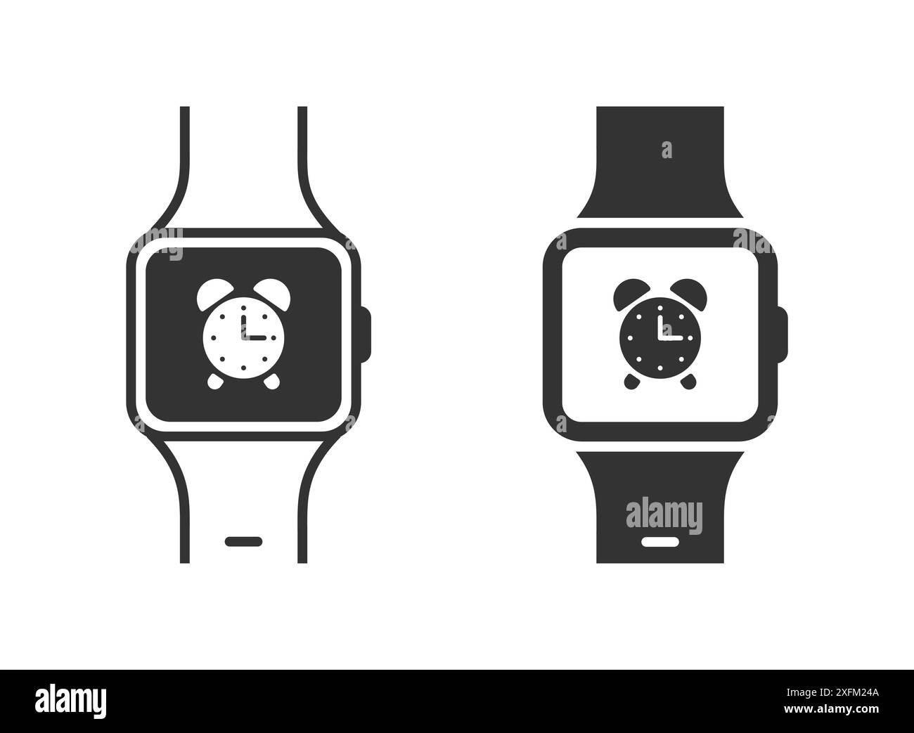 Wearable vector vectors Black and White Stock Photos & Images - Alamy