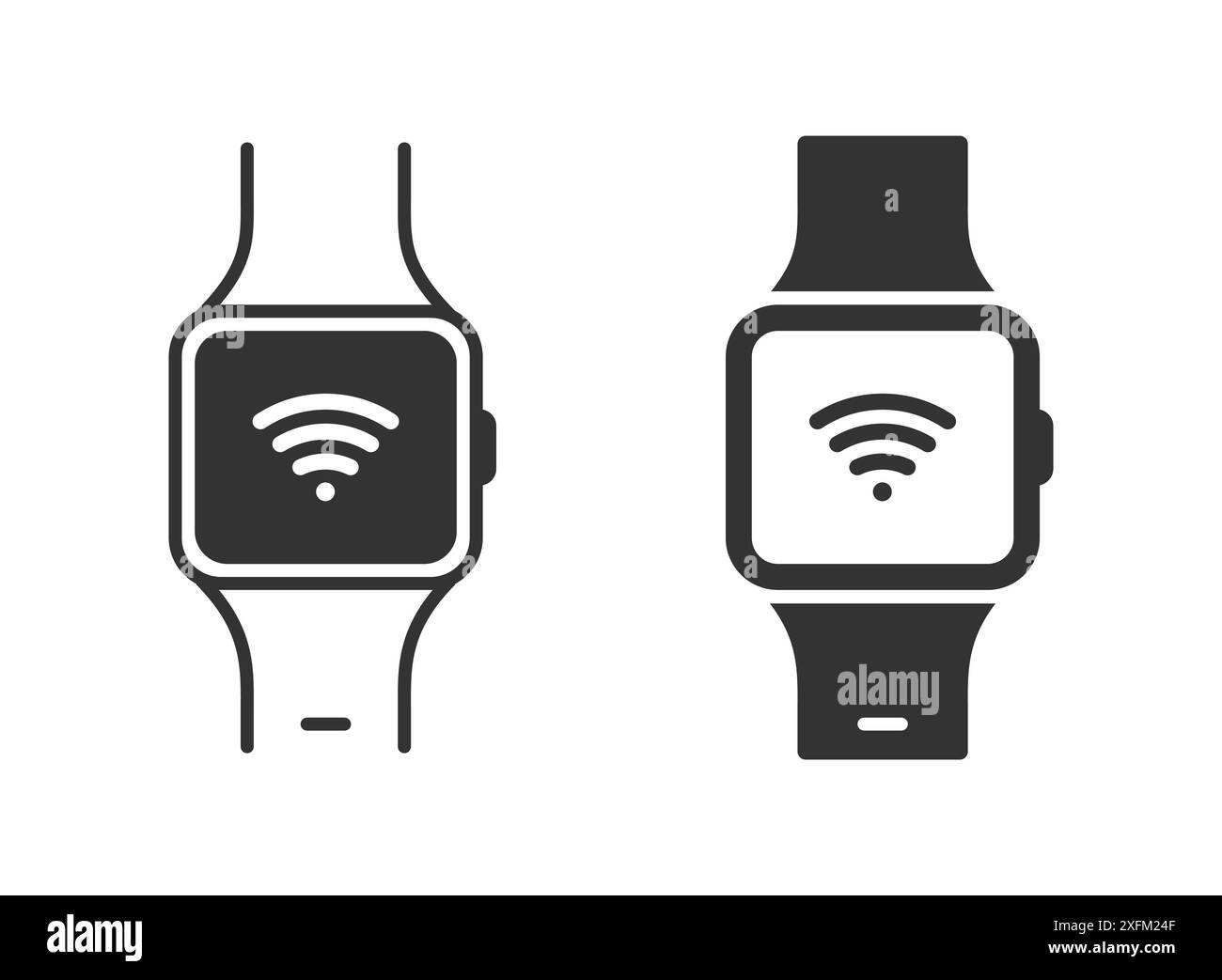 Hand smart watch technology Black and White Stock Photos & Images - Alamy