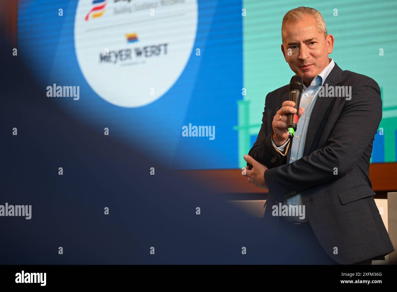 Papenburg, Germany. 04th July, 2024. Peter Barth, Managing Director of ...