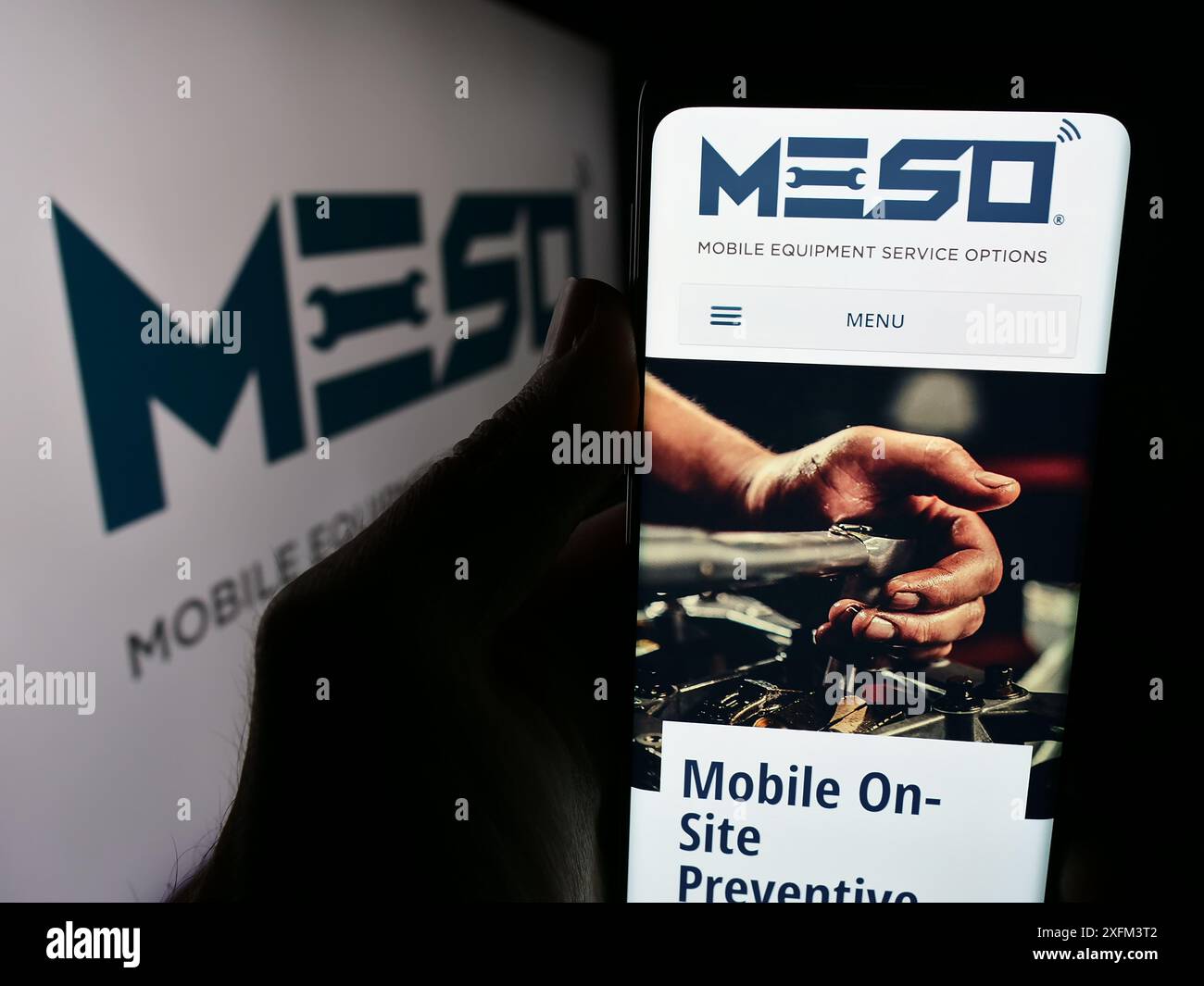 Meso logo hi-res stock photography and images - Alamy