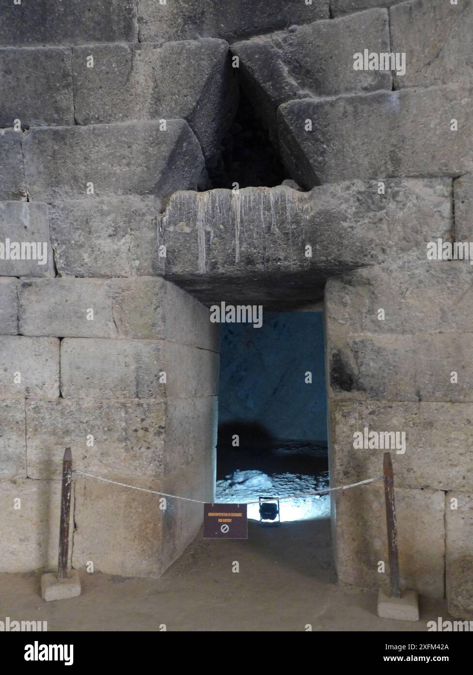 Ancient Copper age citadels in Argolis, Peloponnese, Greece Stock Photo ...