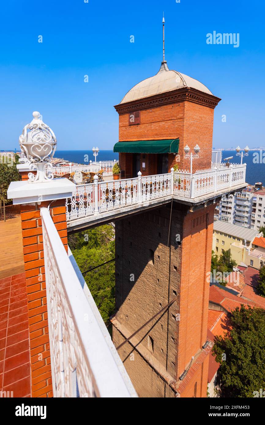 Asansor meaning elevator is a historical building in Izmir. Asansor is ...