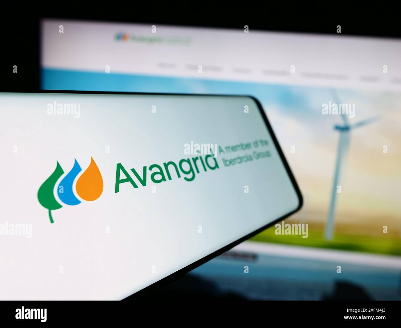 Avangrid logo hi-res stock photography and images - Alamy