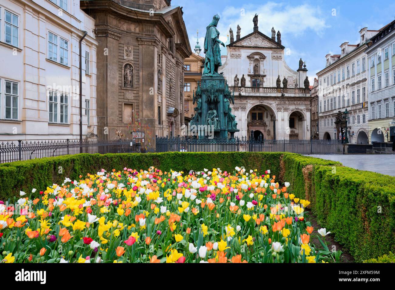 Saint Francis of Assisi and Saint Salvator Church, Charles Square with ...