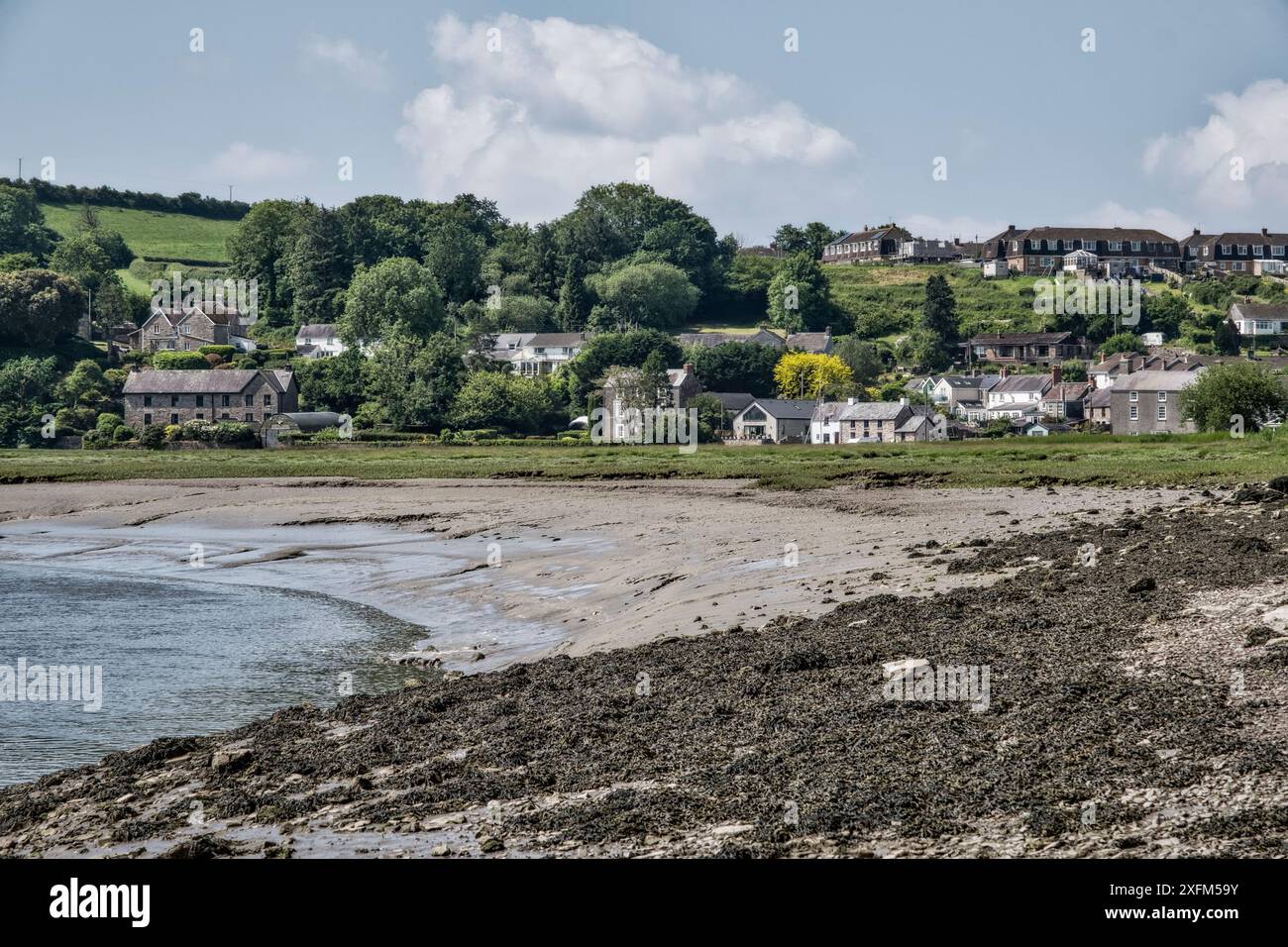 Laugharnes castle hi-res stock photography and images - Alamy