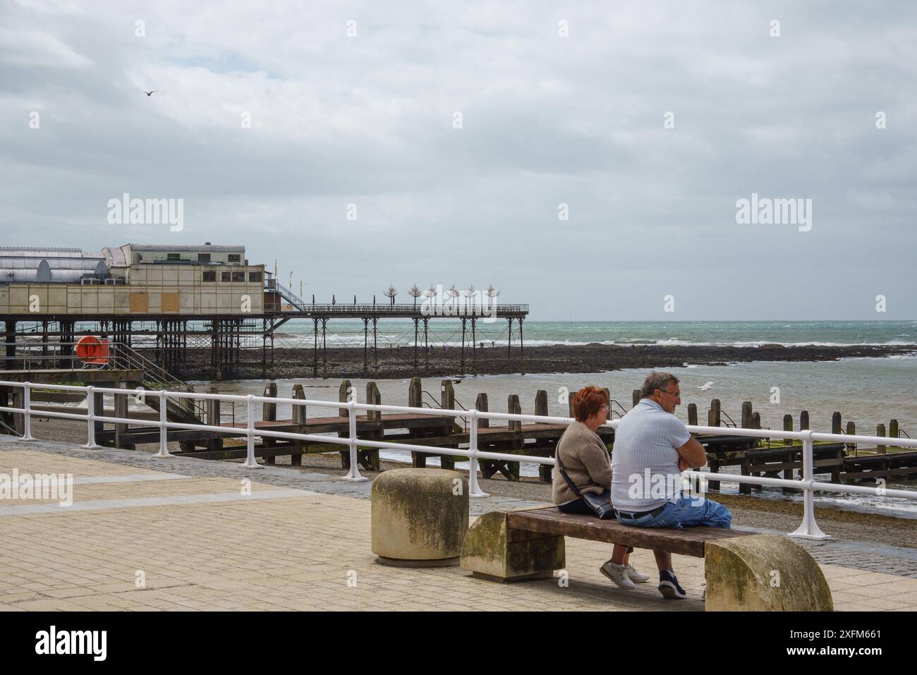 Aberystwyth, Ceredigion. July 4th 2024. WEATHER. Changeable weather ...