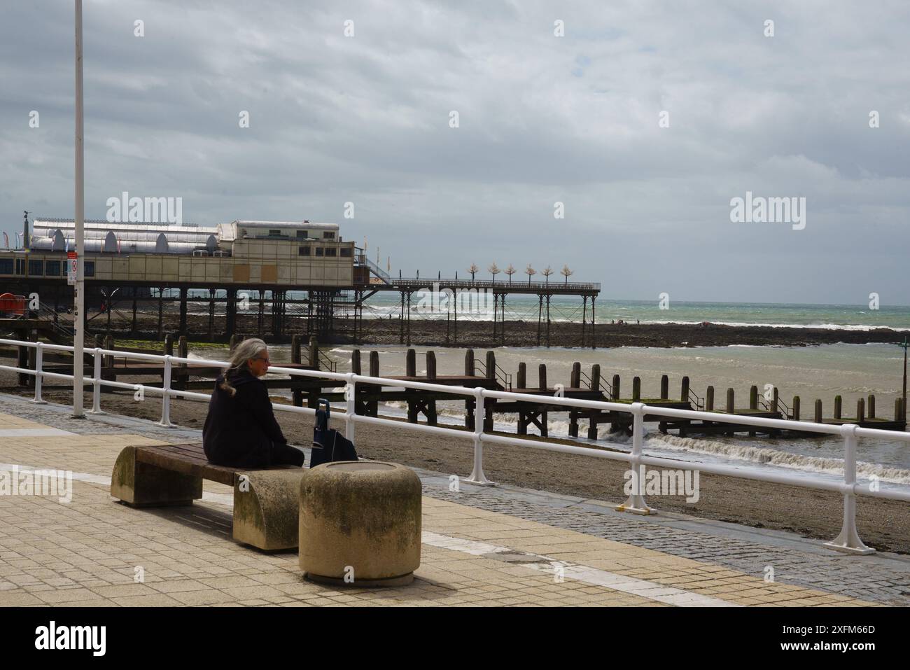 Aberystwyth, Ceredigion. July 4th 2024. WEATHER. Changeable weather ...