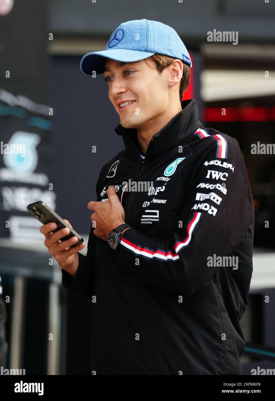 George russell 2024 hi-res stock photography and images - Alamy