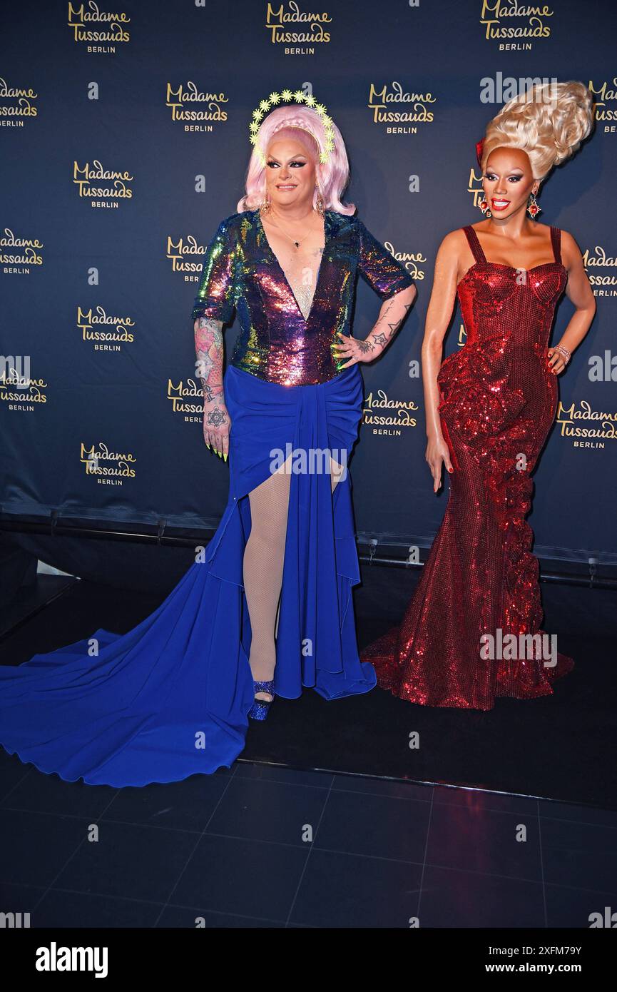 Barbie Breakout, RuPaul Wachsfigur bei der Enthüllung der neuen ...