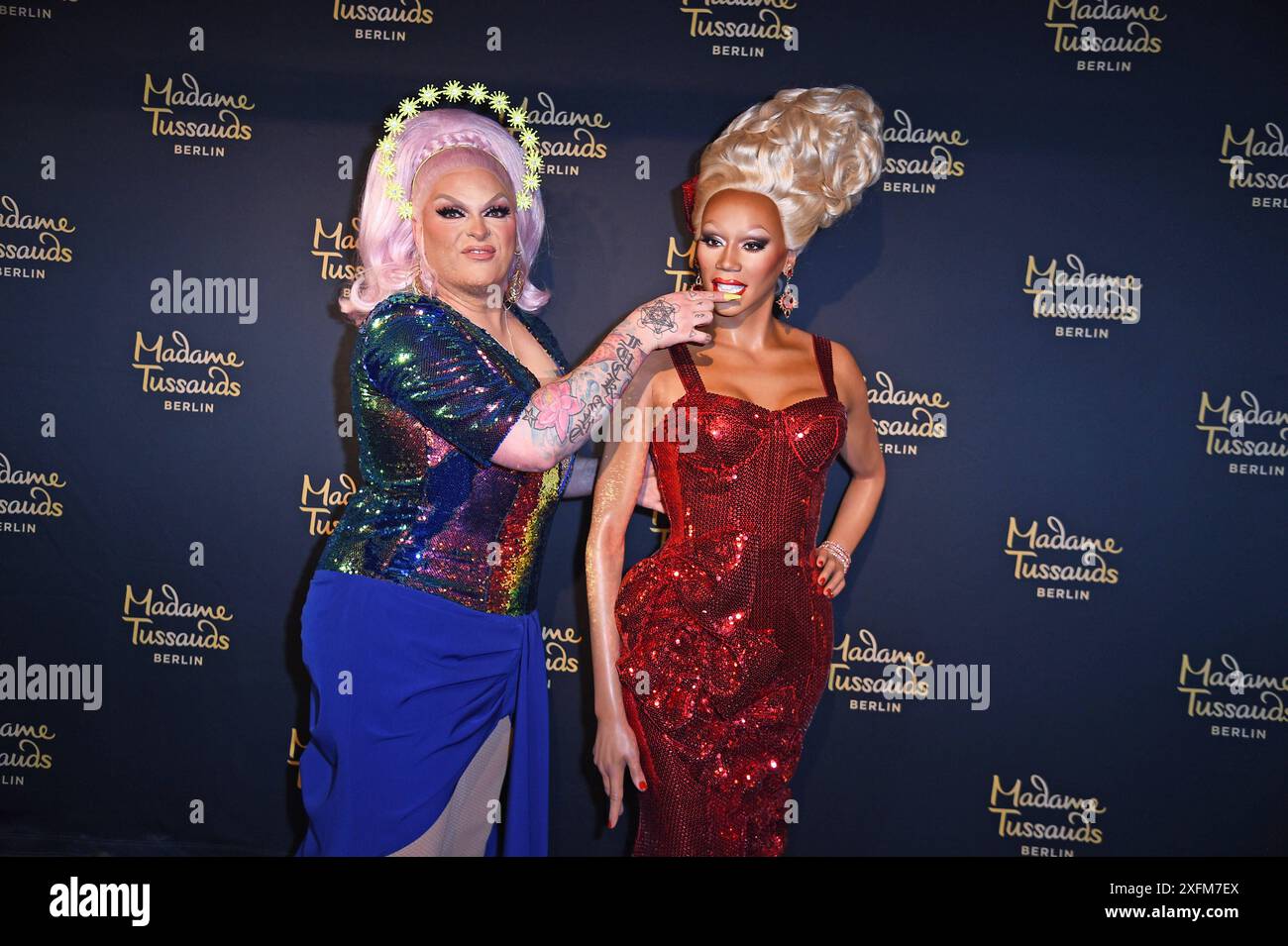 Barbie Breakout, RuPaul Wachsfigur bei der Enthüllung der neuen ...