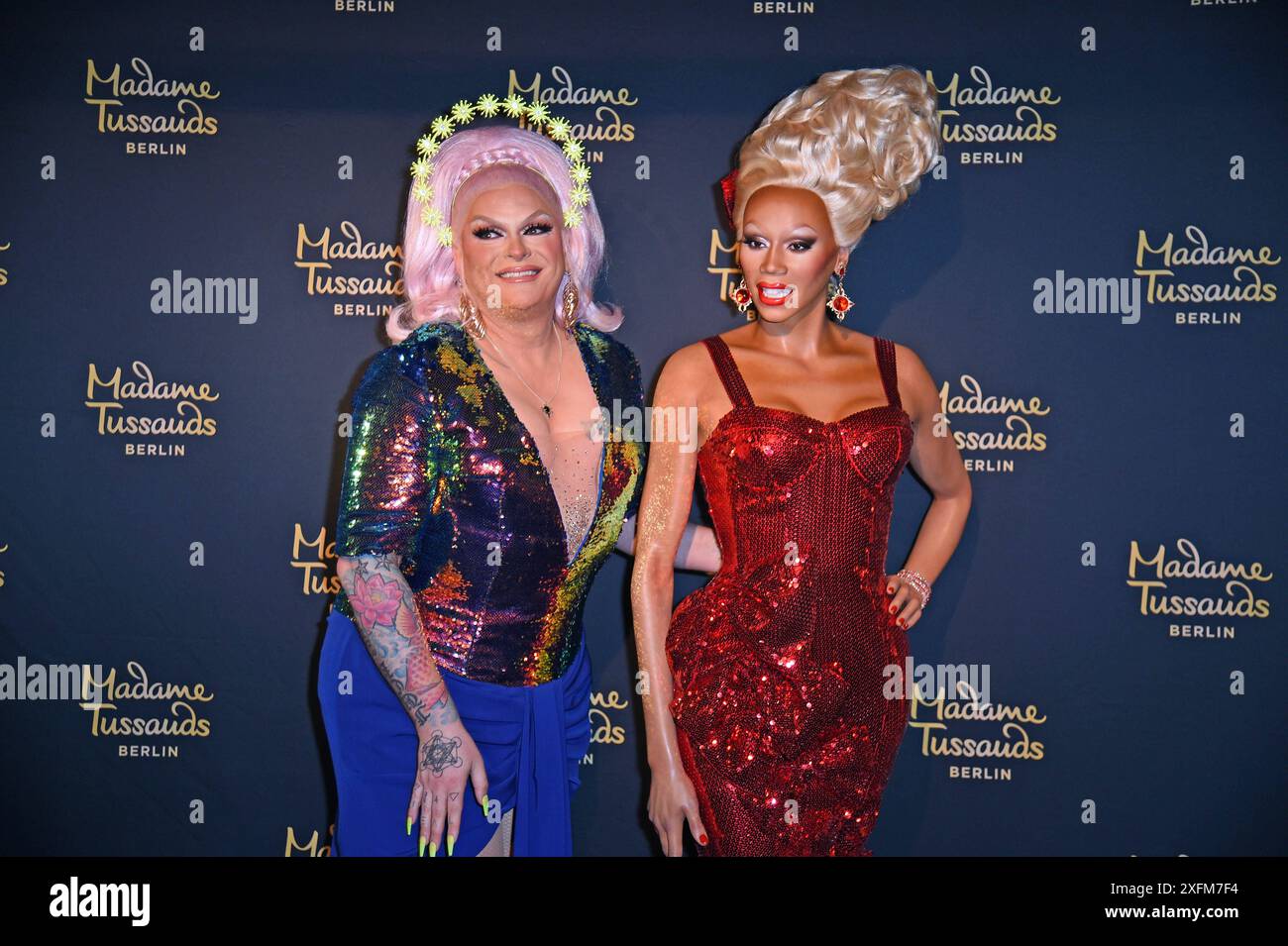 Barbie Breakout, RuPaul Wachsfigur bei der Enthüllung der neuen ...