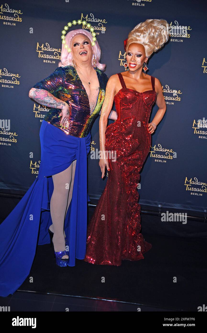 Barbie Breakout, RuPaul Wachsfigur bei der Enthüllung der neuen ...