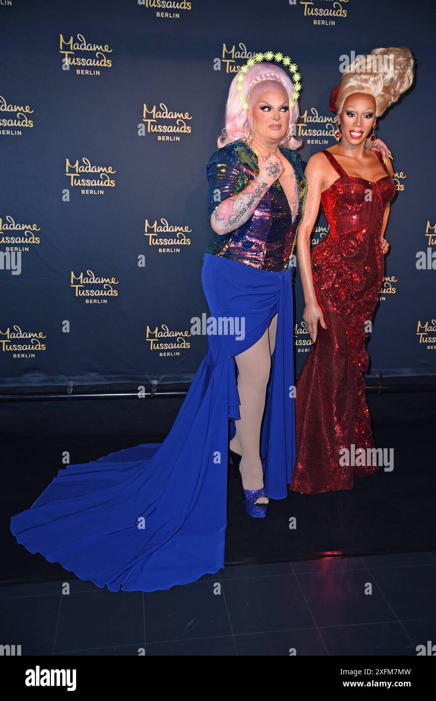 Barbie Breakout, RuPaul Wachsfigur bei der Enthüllung der neuen ...