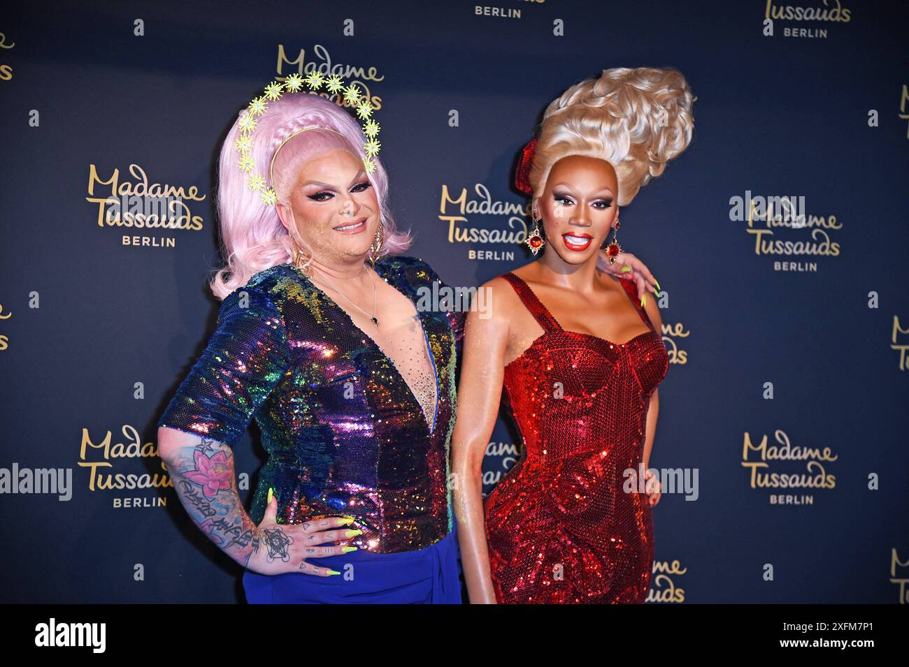 Barbie Breakout, RuPaul Wachsfigur bei der Enthüllung der neuen ...