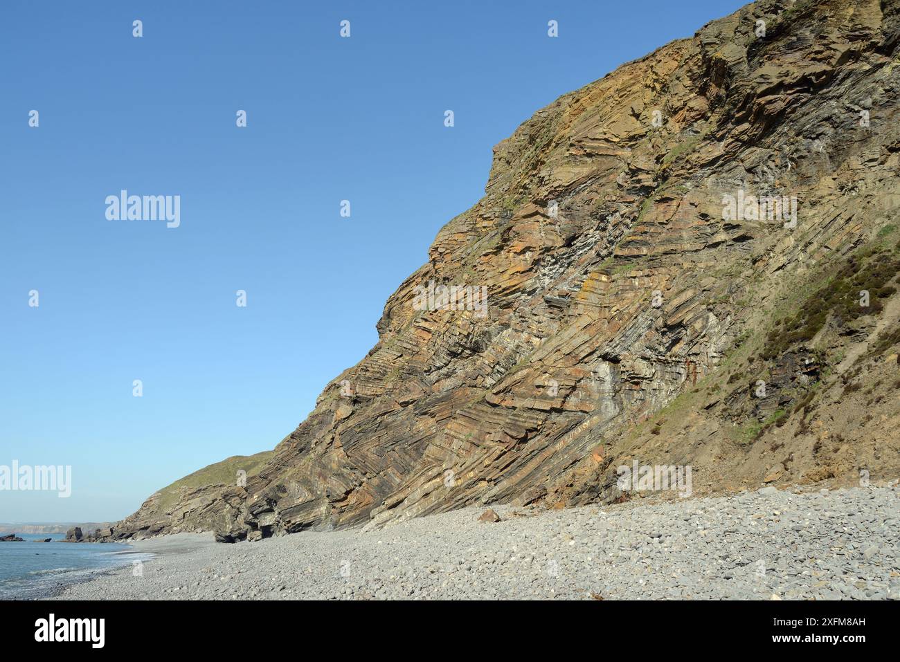 Chevron folds hi-res stock photography and images - Alamy