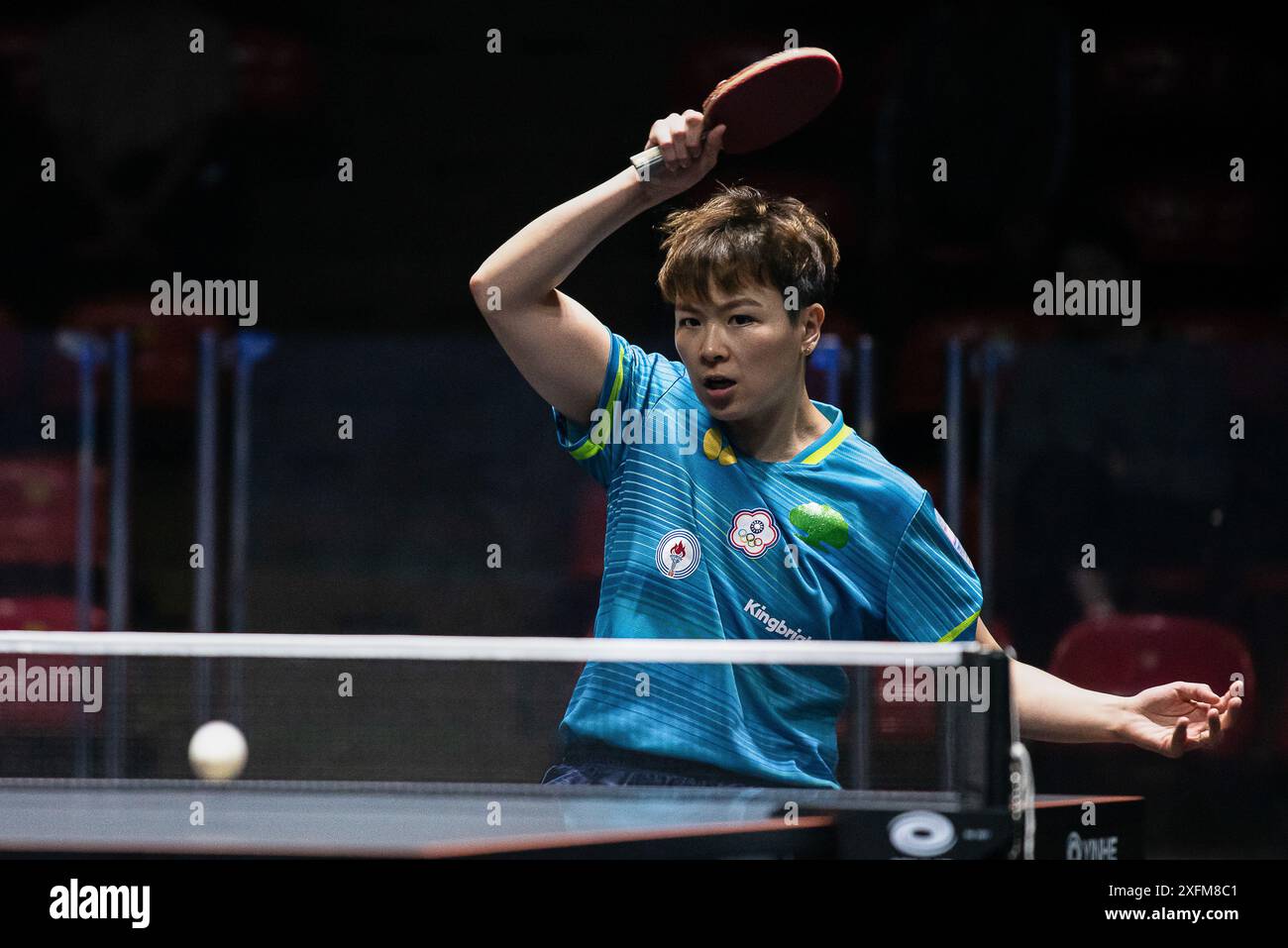 Bangkok, Thailand. 04th July, 2024. Chen Szu-Yu of Chinese Taipei plays ...